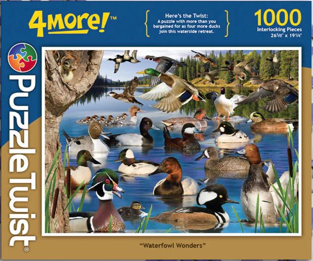 Waterfowl Wonders 1000 PC – Grey Duck Games & Toys