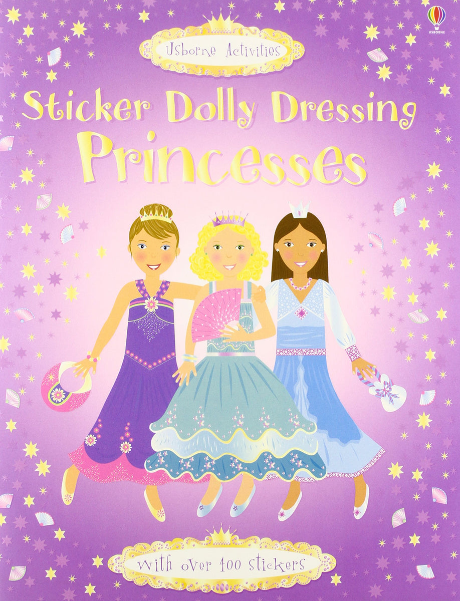 Sticker Dolly Dressing Princesses – Grey Duck Games & Toys