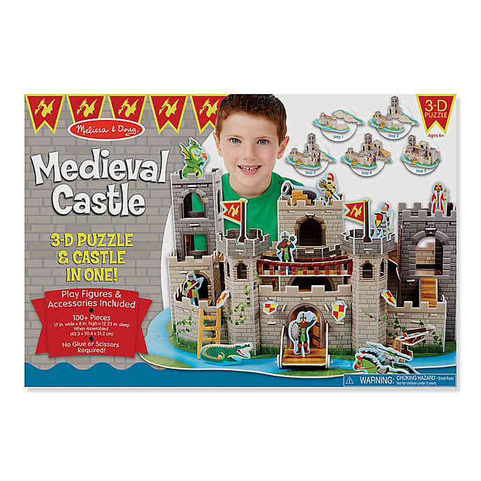 Medievel Castle 3D Puzzle – Grey Duck Games & Toys