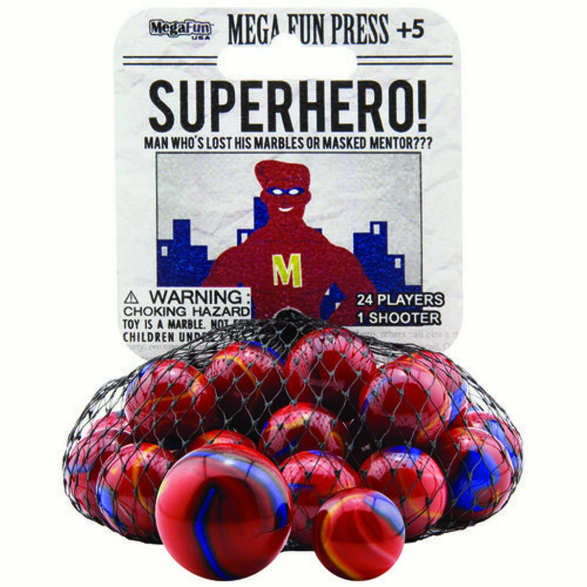 Super Hero Marbles – Grey Duck Games & Toys